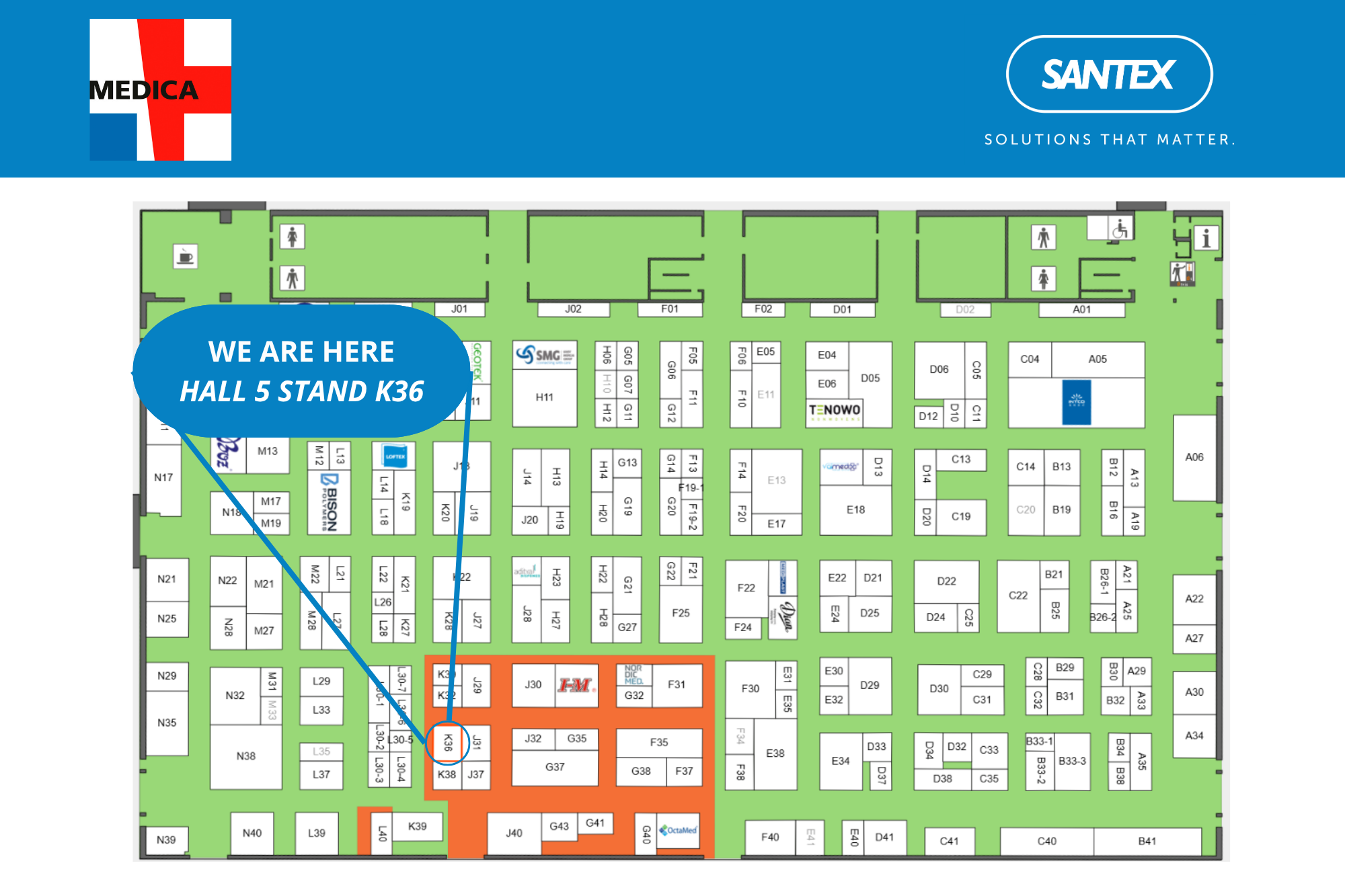 We will be at Medica 2025 - Santex S.p.A